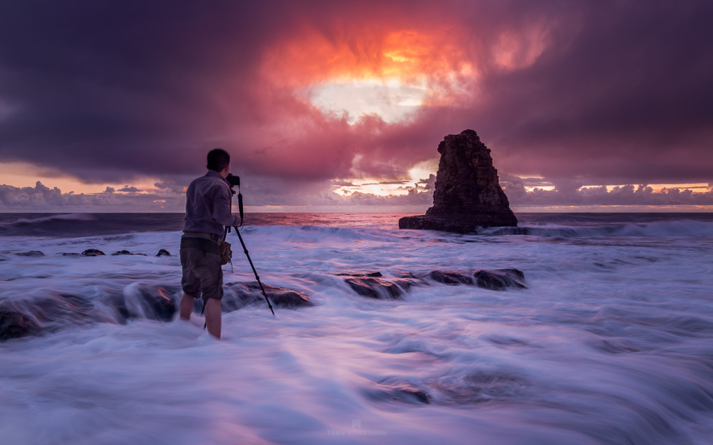 Artist At Work II - Toby Harriman