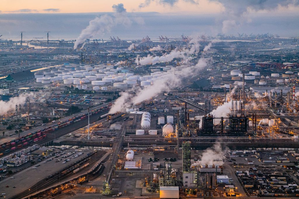 Marathon Refinery - California Aerial Photography - Toby Harriman