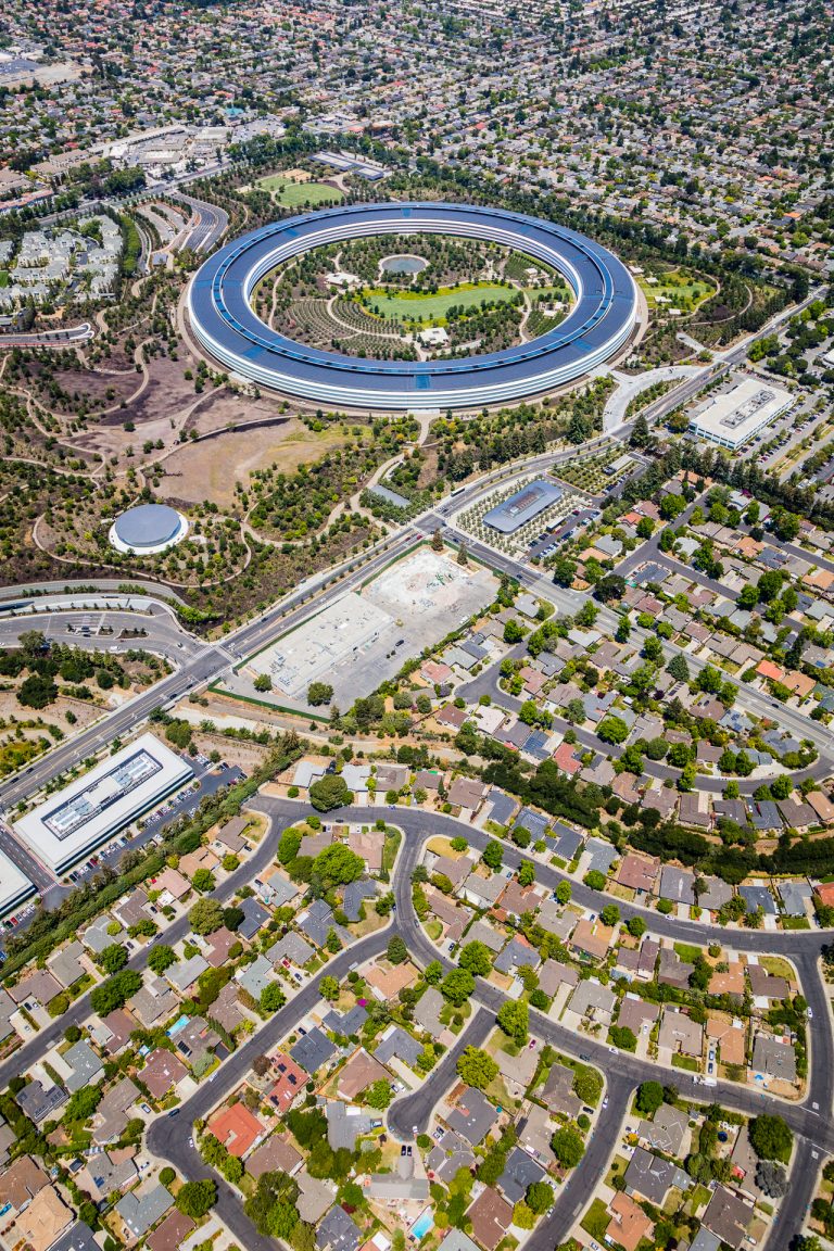 Apple Park Headquarters Aerial 2018 3 - Toby Harriman