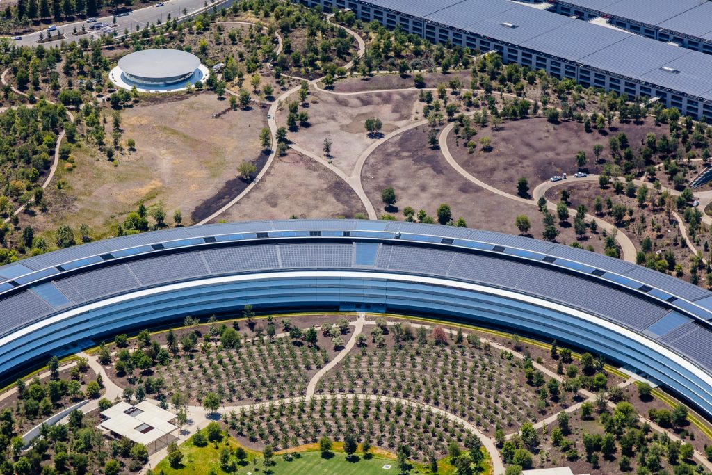 Apple Park Headquarters Aerial 2018 5 - Toby Harriman