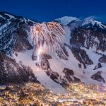 Aspen Colorado - New Years Fireworks Celebration 2014 - Toby Harriman